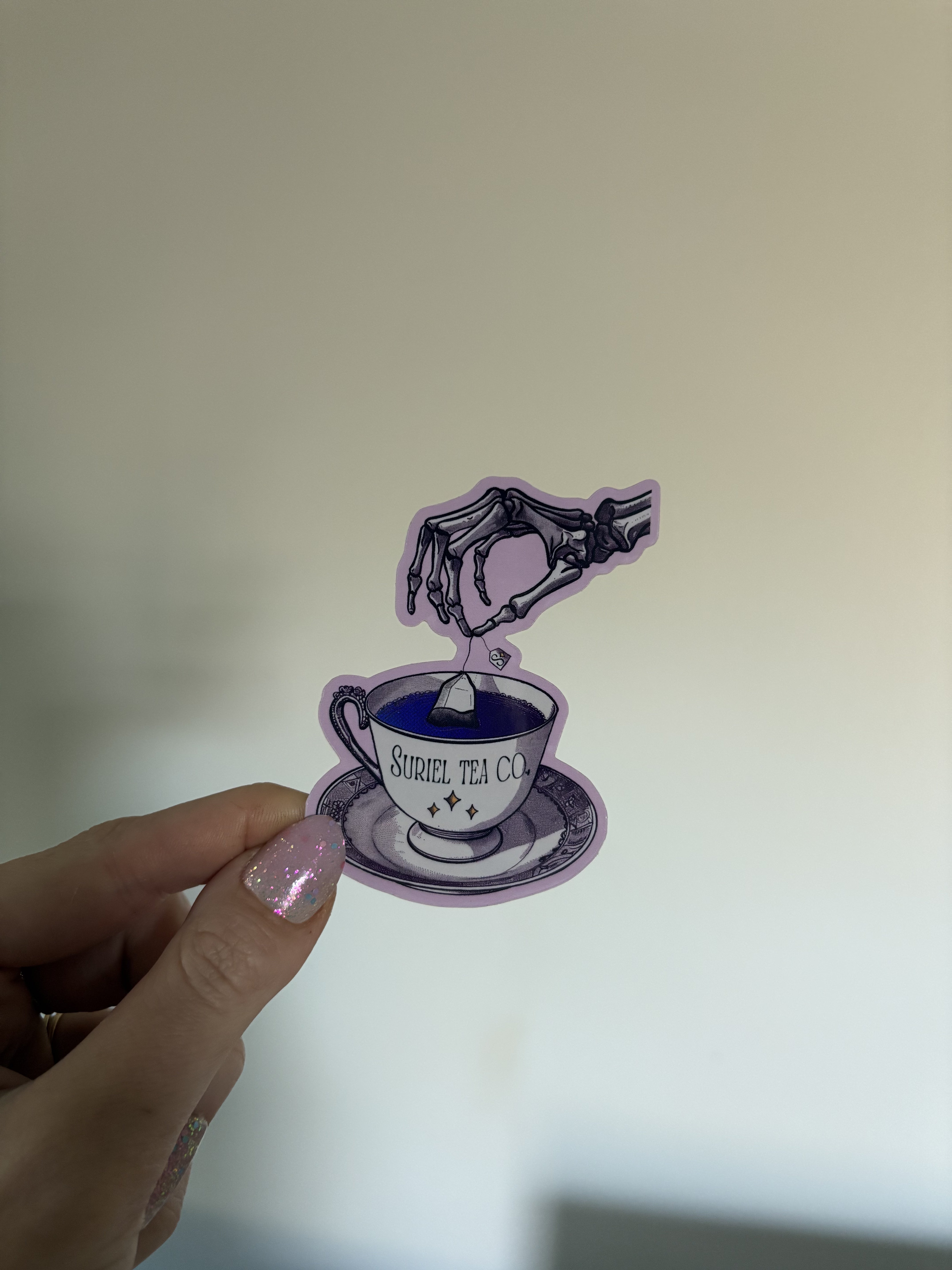 Suriel Tea - Sticker – Lehigh Glass