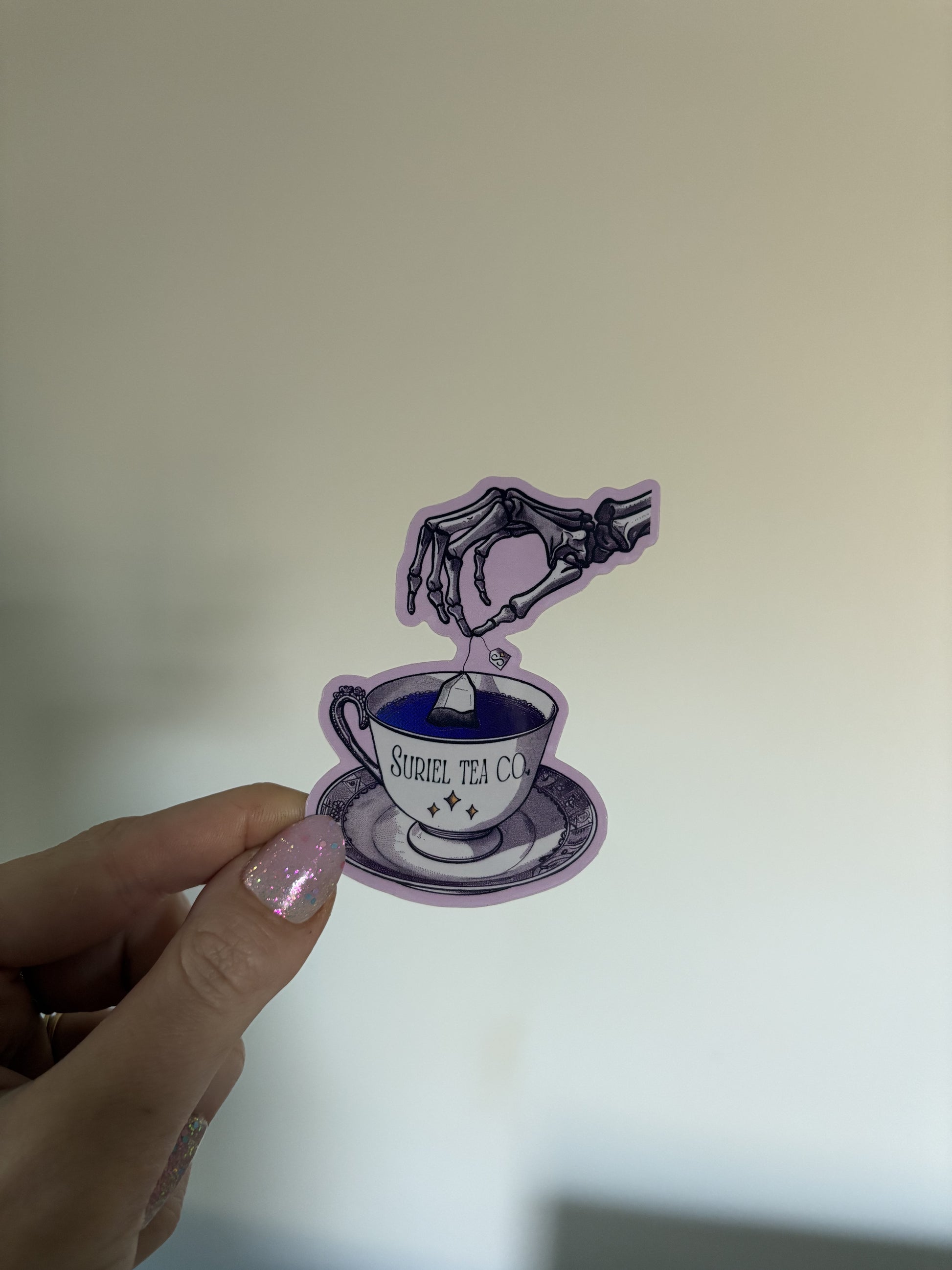 Suriel Tea - Sticker – Lehigh Glass